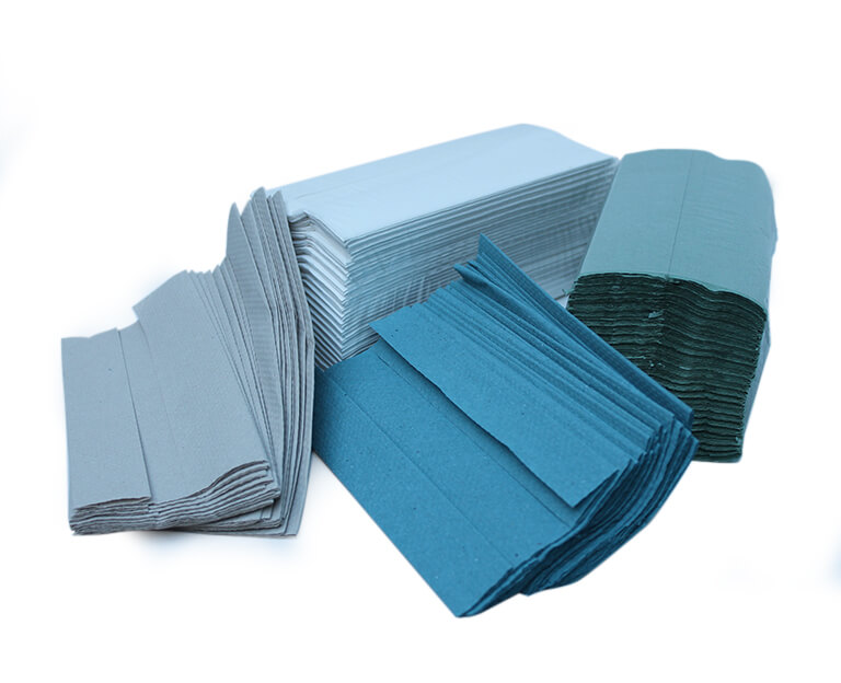 Single-ply or 2-ply C-fold paper towels - Cartiera San Giorgio